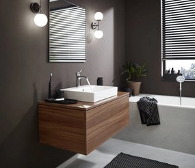 Hansgrohe Metris New, umyvadlová baterie s výpustí, chromová, 31080000