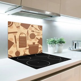 Skleněná krájecí deska Kuchyňské náčiní 60x52 cm