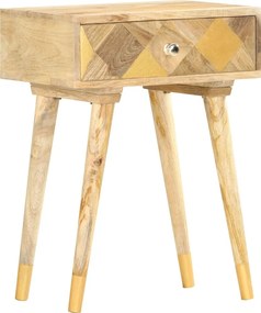vidaXL Noční stolek 43 x 30 x 58 cm masivní mangovníkové dřevo [285857]