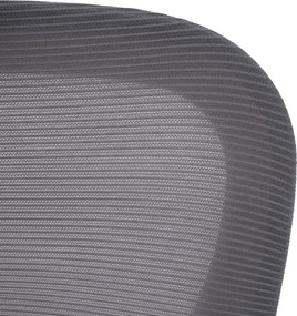 Ergonomická kancelářská židle IMPERIAL - šedá síťovina