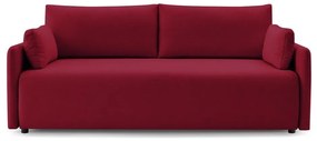 Vínová rozkládací/s úložným prostorem pohovka 211 cm Marcel - II. jakost – Bobochic Paris