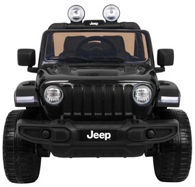 HračkyZaDobréKačky Elektrické autíčko Jeep Wrangler Rubicon černé