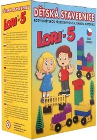 LORI Stavebnice 5 / 76 dílků / plast / od 3 let