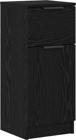 Servírovací skříň 3 ks Černý dub 121 x 30 x 70 cm 3332538