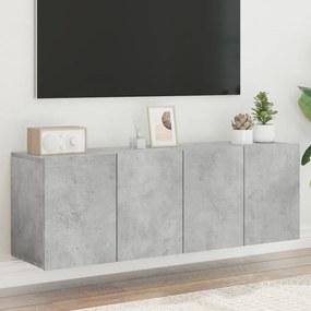 vidaXL TV skříňky nástěnné 2 ks 60 x 30 x 41 cm [836939] Barva: kouřový dub