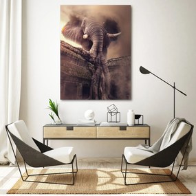 Gario Obraz na plátně Slon z nebes - Patryk Andrzejewski Rozměry: 40 x 60 cm