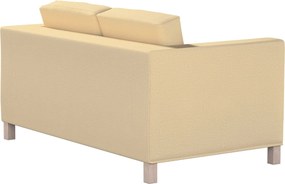 Potah na pohovku IKEA  Karlanda 2-místná, krátký barva béžová látka lesklé, pletený vzor
