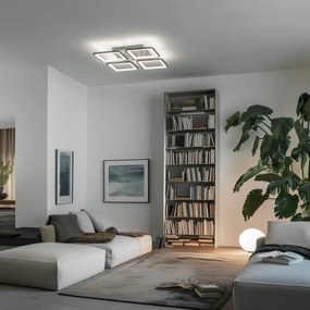 Brilagi - LED Stmívatelný přisazený lustr SQUARED LED/85W/230V 3000-6500K + DO