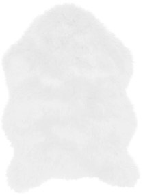 Bílá umělá kožešina Tiseco Home Studio Sheepskin, 60 x 90 cm