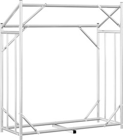 vidaXL Stojan na palivové dřevo s krytem 100,5x40,5x110,5 cm [4104936]