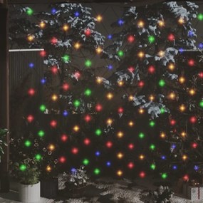 Vánoční světelná síť barevná 4 x 4 m 544 LED vnitřní i venkovní,  328785