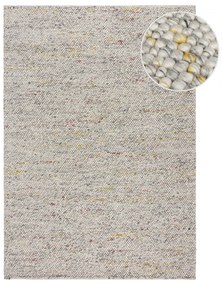 Flair Rugs, Ručně tkaný kusový koberec Minerals Black/White, 120x170, bílá, chodba / předsíň