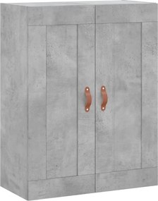 Skříň highboard betonově šedá 69,5x34x180 cm kompozitní dřevo 3199853