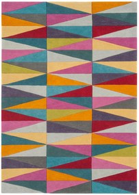 Barevný koberec Mode Triangles Rozměry: 140x200 cm