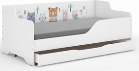Wooden Toys Dětská postel LILU 160x80 LAS