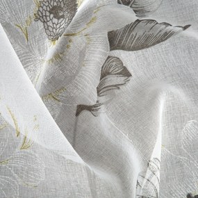 ZÁCLONA NA KROUŽCÍCH BESSY 140X250 CM VÍCEBAREVNÁ