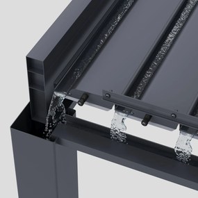 Rojaplast INTRO PLUS 4x3 m, hliník - volně stojící