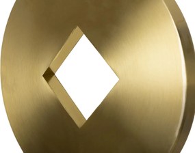 Stojací lampa Coiny 151 cm bílá/zlatá