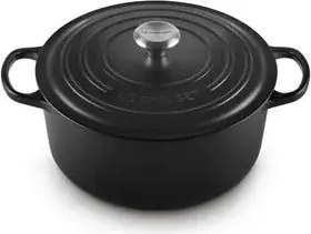 Le Creuset Signature Hrnec s poklicí 28 cm černá
