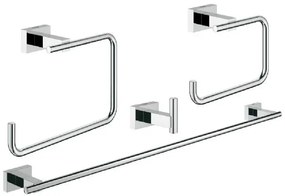 Grohe Essentials Cube - Sada doplňků, chrom 40778001