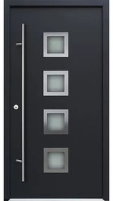 ALU-DOOR - Ocelové/hliníkové domovní dveře DS92 - Motiv DS13 105150