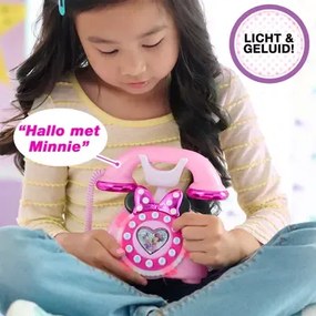 JUST PLAY Telefon Disney Junior Minnie Mouse Ring Me / Se zvuky a svět