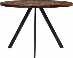 Jídelní stůl 110 x 75 cm masivní recyklované dřevo 338477