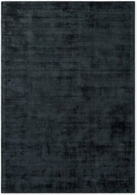 Černý ručně tkaný koberec z viskózy 160x230 cm Noemi – Vikosa