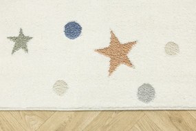 Koberec Esme Kids C5642A bílý / krémový