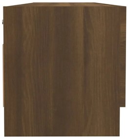 Šatní skříň hnědý dub 100 x 32,5 x 35 cm kompozitní dřevo - Default Title