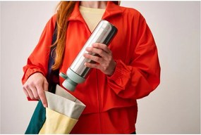 Černá/ve stříbrné barvě lahev z nerezové oceli 700 ml Vita – Mepal