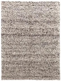 Diamond Carpets India, Ručně vázaný kusový koberec Mountain Sand DE 1672 White Mix, 240x300, béžová, ložnice
