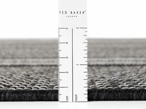 Ted Baker, Kusový koberec Ted Baker Haringey 106381 Black White, 200x300, černobílá, chodba / předsíň
