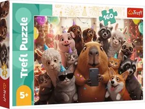 TREFL Puzzle Sladká selfie / 160 dílků / 41 x 27,8 cm