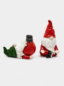 Sinsay - Stojící dekorace ve tvaru Santa Clausů - vícebarevná