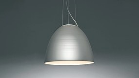 Artemide A240610 Nur Halo Anodized aluminium, závěsné svítidlo s nepřímým osvětlením, 1x205W E27, hliník, prům. 55cm