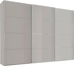 XXXLutz SKŘÍŇ S POSOUVACÍMI DVEŘMI, pískové barvy, 280/222/68 cm Moderano - Šatní skříně - 000531025843