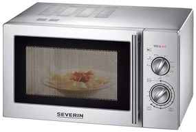 Mikrovlnná trouba Severin MW 7869 / 22 l / 900 W / Ø 27 cm / nerez