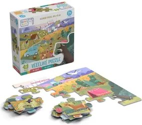 KukiKuk 80052 Véééliké puzzle Na výletě / od 2 let