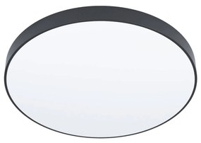 LED stropní svítidlo Zubieta-A, černé, Ø45cm