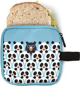 Iris Barcelona Dětský termoobal na sandwich Zipper 0,5 l modrý / Termo
