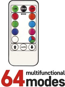 EMOS LED venkovní řetěz - kuličky 10m, RGB programy, časovač D5AA01