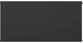 Mexen Line CCL22, panelový radiátor 600 x 1600 mm, spodní středové připojení, 2532 W, antracitová, W6C22L-060-160-66