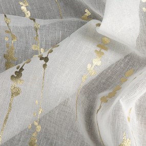ZÁCLONA NA PÁSCE LINZI 140X270 CM VZOROVANÁ