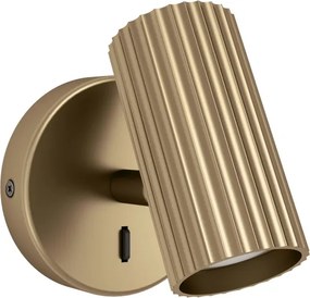 Eglo 902033 - Nástěnné bodové svítidlo PORTILLO 1xGU10/5W/230V zlatá