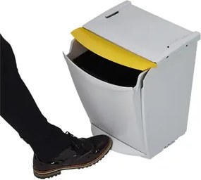 Denox Ekosystem zelený / Odpadkový koš / Tříděný odpad - sklo / 25 l /