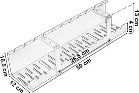 Organizér pro kabely ALMADA