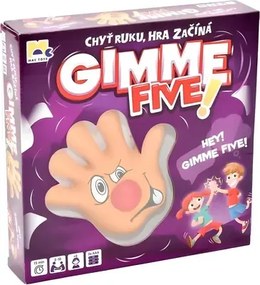 MAC TOYS Hra Gimme five! / Rodinná společenská hra / 2-10 hráčů