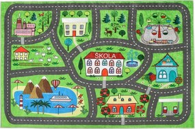 Bellatex Kobereček dětský Zelená,Šedá 100x150 cm