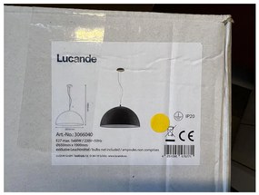 Lucande | Lucande - Lustr na lanku MALEO 1xE27/60W/230V | LW1284